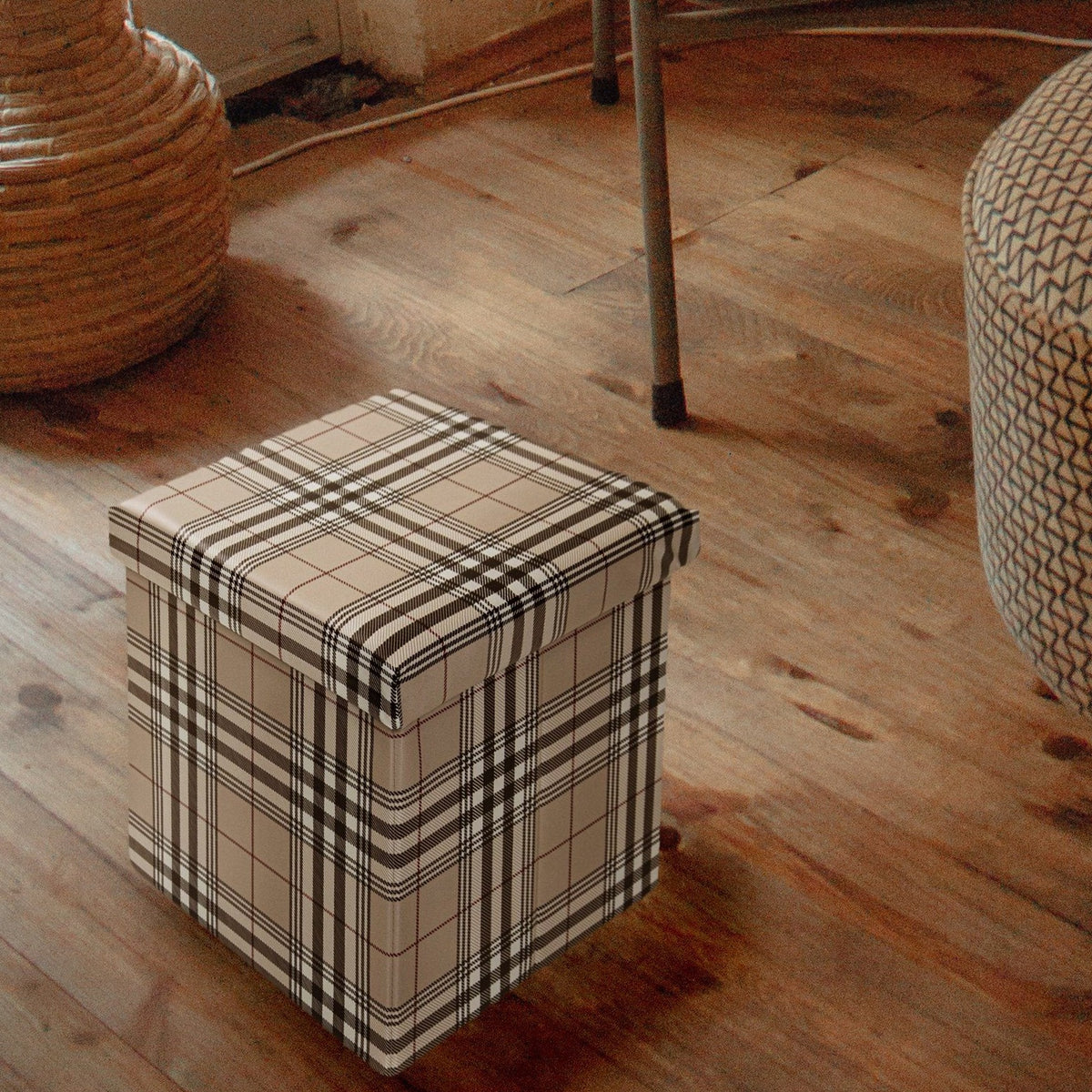 Cubo Contenitore in Pvc Stampato - Boston